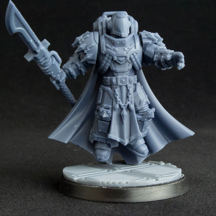 3D Printable Apex Legion Aether Mage by Apex Tabletop