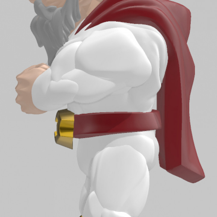 3D Printable The First Hero by Chunky Warrior Miniatures