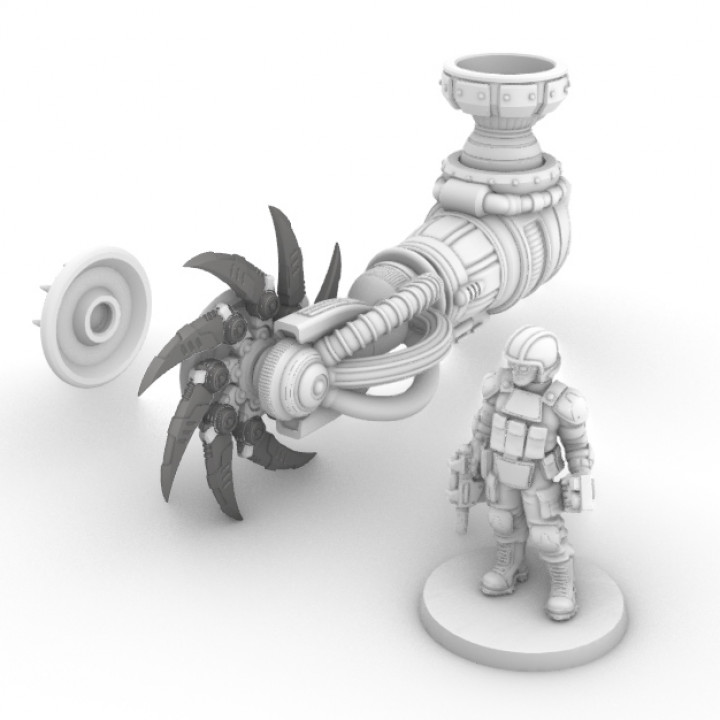 3D Printable The Crimson Ripper Blade (FREE!) by John Bear Ross