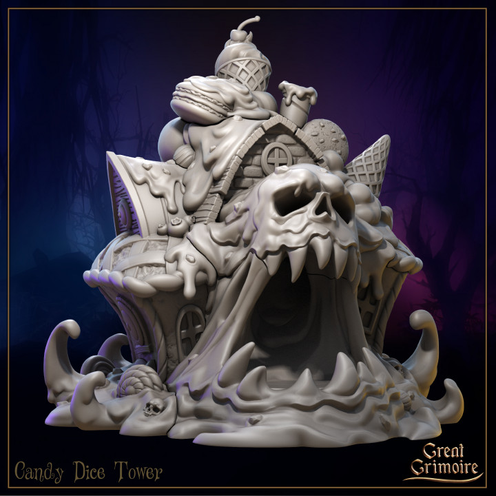 3D Printable Candy Crime by Great Grimoire