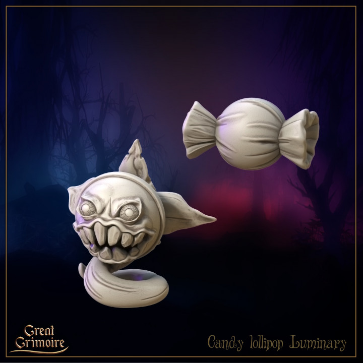 3D Printable Candy Crime by Great Grimoire