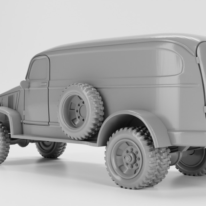 3D Printable Chevrolet G506/7105 (US, WW2) by Wargame3d