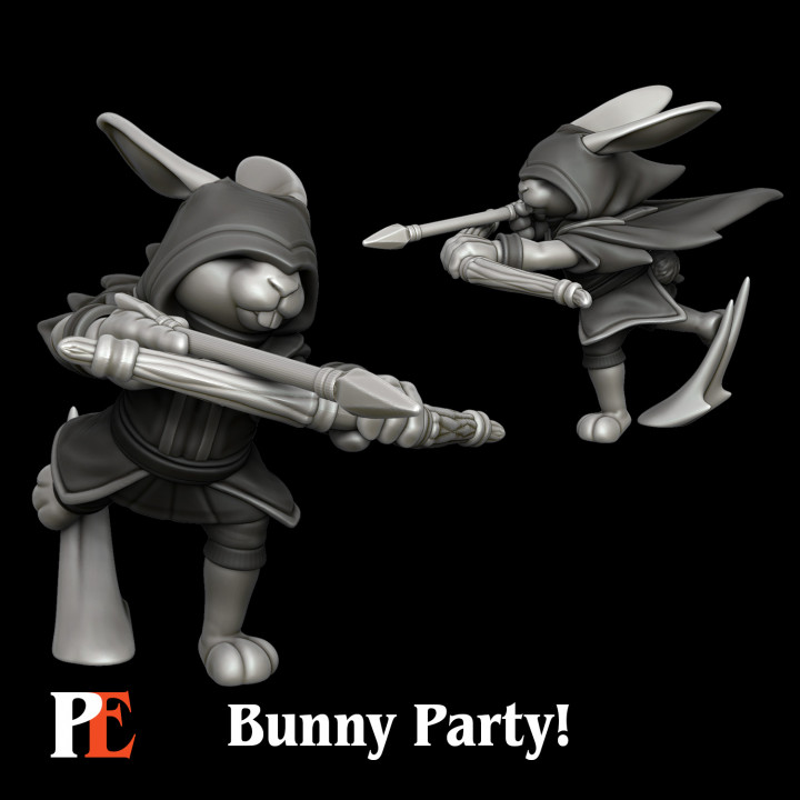 3D Printable Bunny Ranger by Printed Encounter