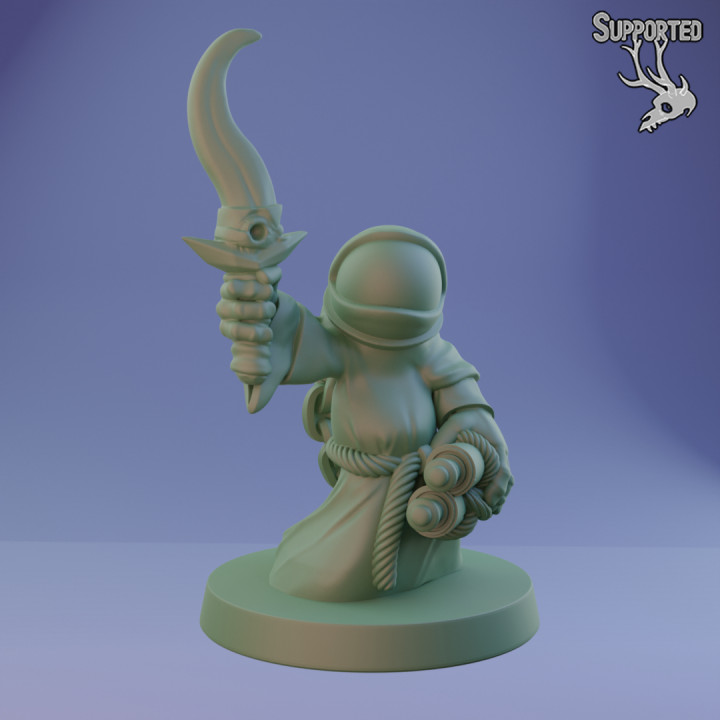 3D Printable Humunculus servants by Zio