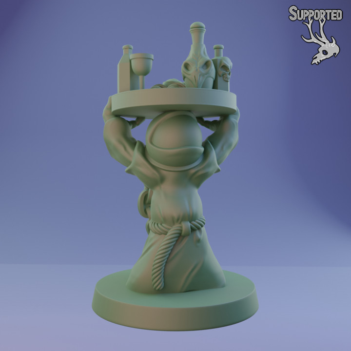3D Printable Humunculus servants by Zio