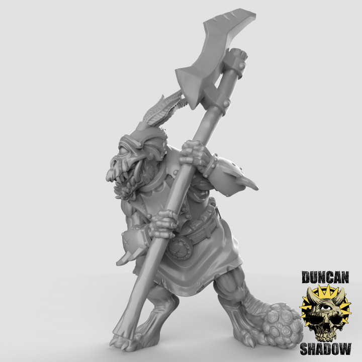 3D Printable Cyclops Trolls with Great Weapons (Pre Supported) by ...