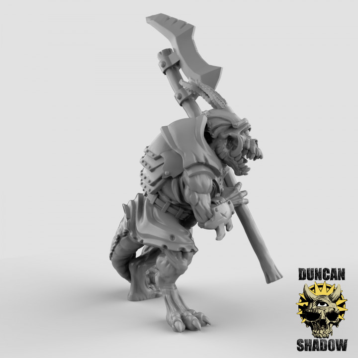 3D Printable Cyclops Trolls with Great Weapons (Pre Supported) by ...
