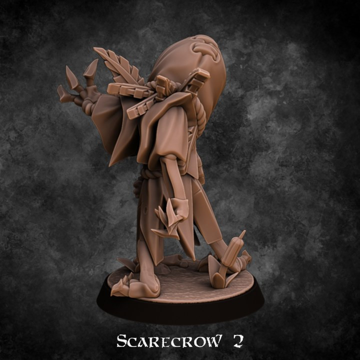 3D Printable Scarecrows by Deathpunk Studio