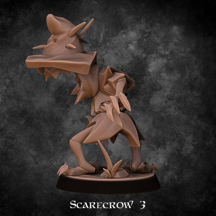 3D Printable Scarecrows by Deathpunk Studio