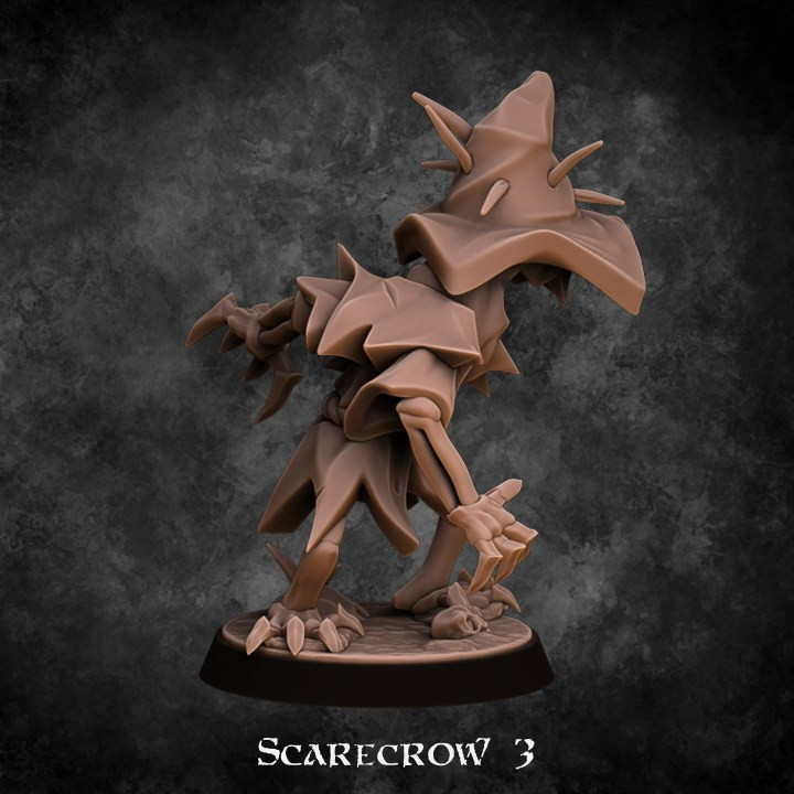 3D Printable Scarecrows by Deathpunk Studio