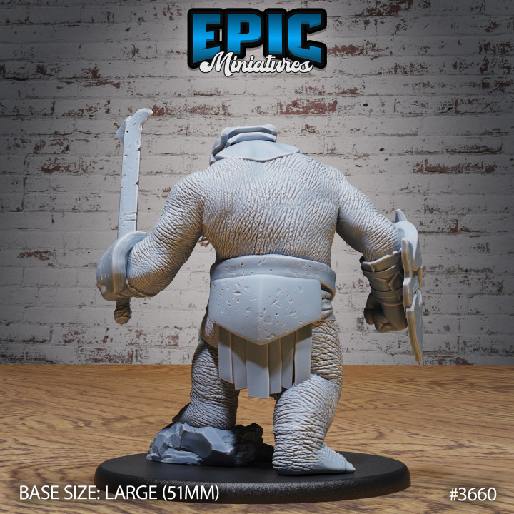 3D Printable Marauder Troll Set / Evil Rogue Ogre / Male Cave Beast ...