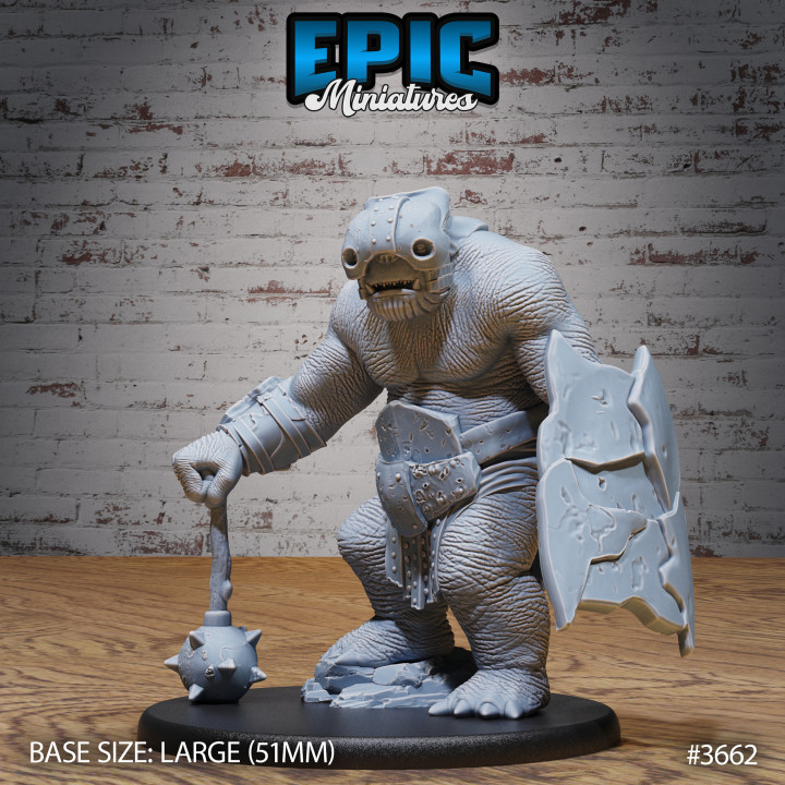 3D Printable Marauder Troll Set / Evil Rogue Ogre / Male Cave Beast ...