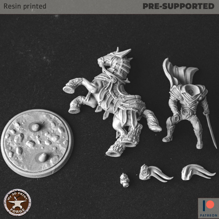 3D Printable Headless Horseman by My3DPrintForge