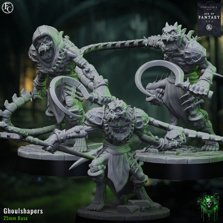 3D Printable Abhorris Ghoulshapers by Fleshcraft Studio
