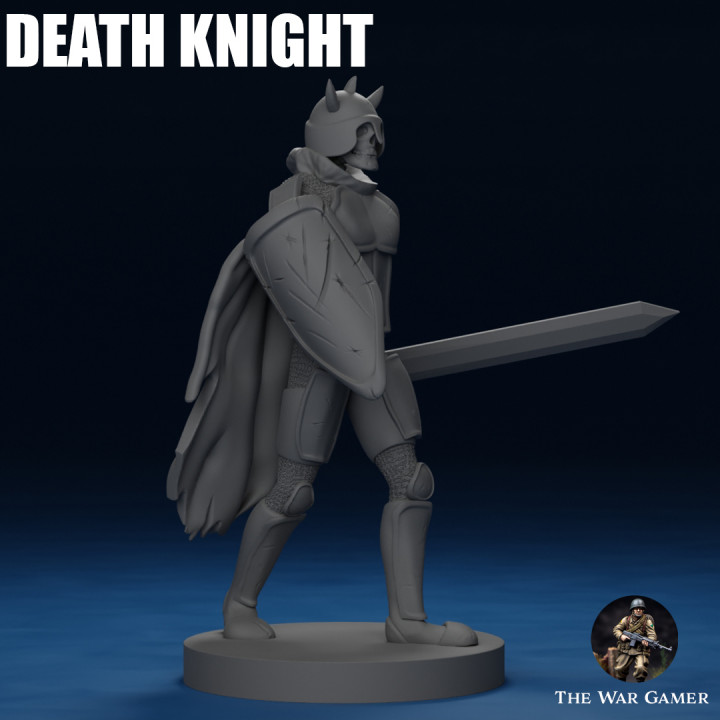 3D Printable Death Knight by The WarGamer