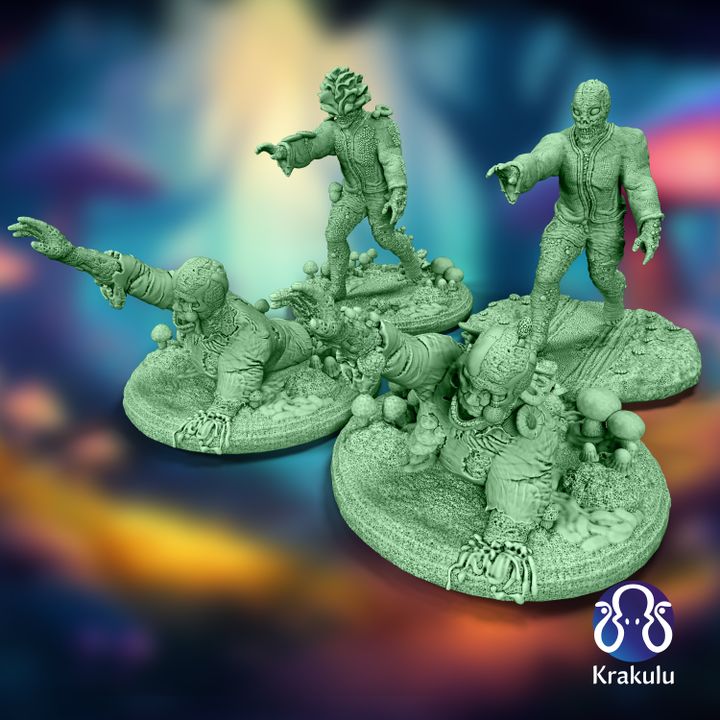 3D Printable Zombie Walker/Crawler by Krakulu