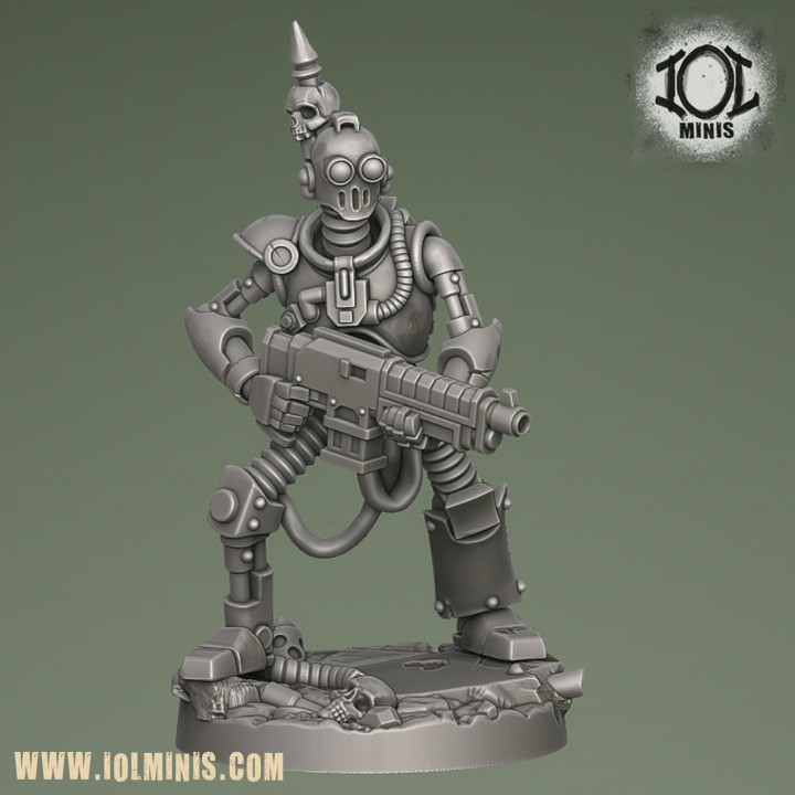 3D Printable B4S3-L1N3 the Robot, Modular Build-A-Bot by Imitation of ...