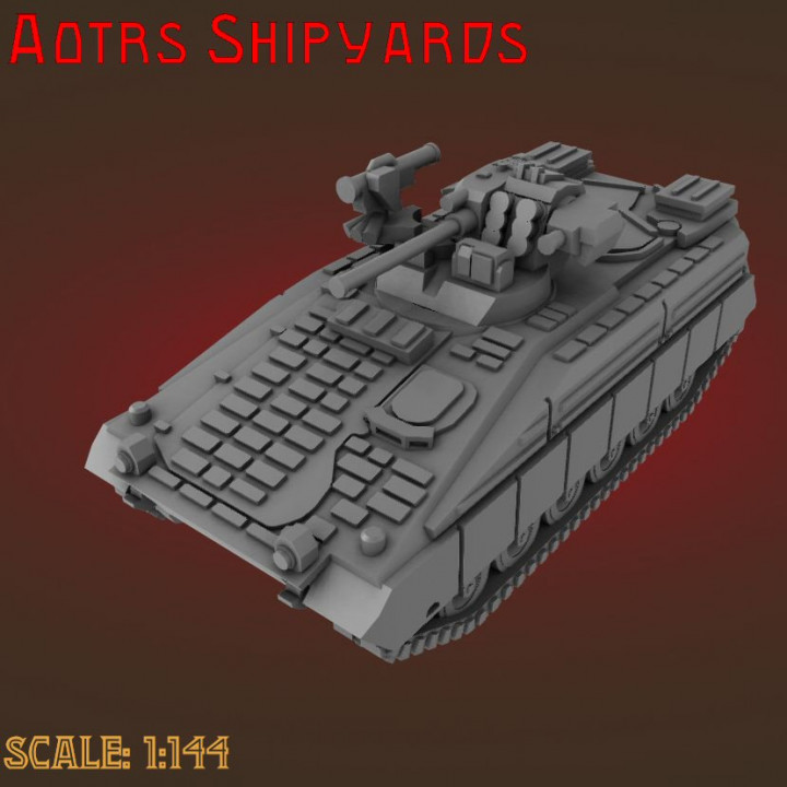 3D Printable MG144-G07C Marder 1A5 by Aotrs Shipyards