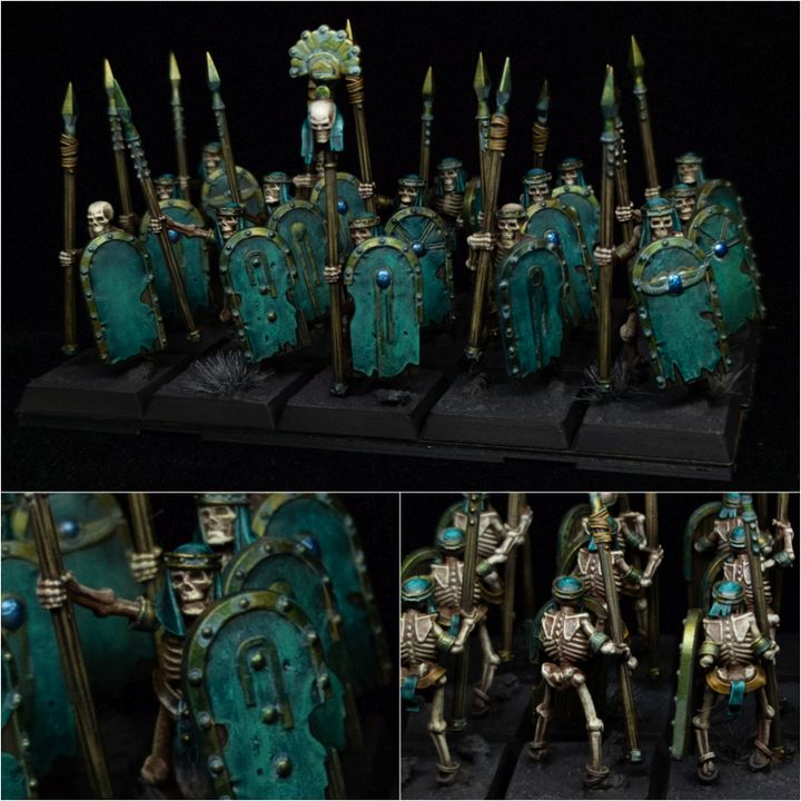 3D Print of Ancient Skeletons with Spears and Hand Weapons - Highlands ...