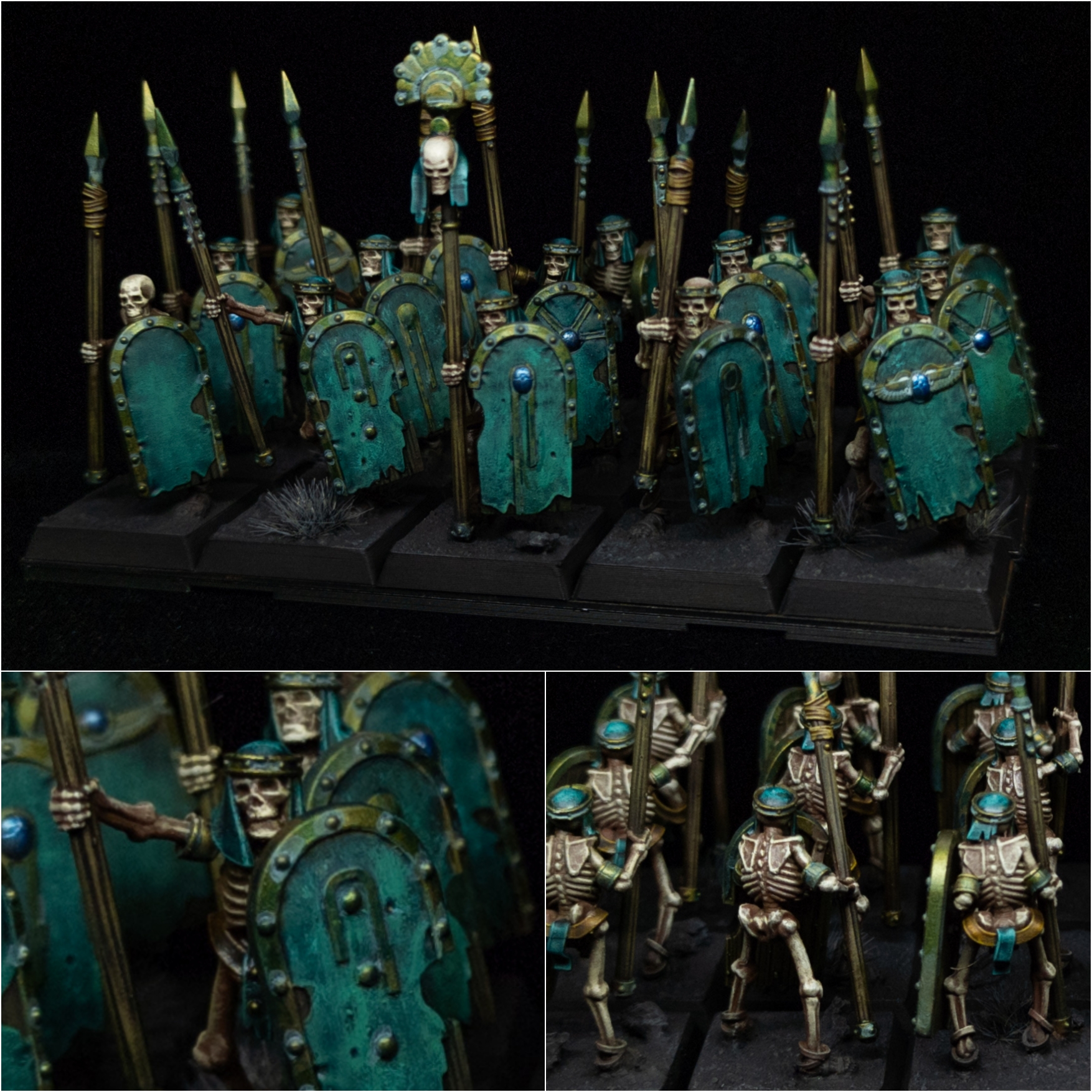 3D Printable Ancient Skeletons with Spears and Hand Weapons - Highlands ...