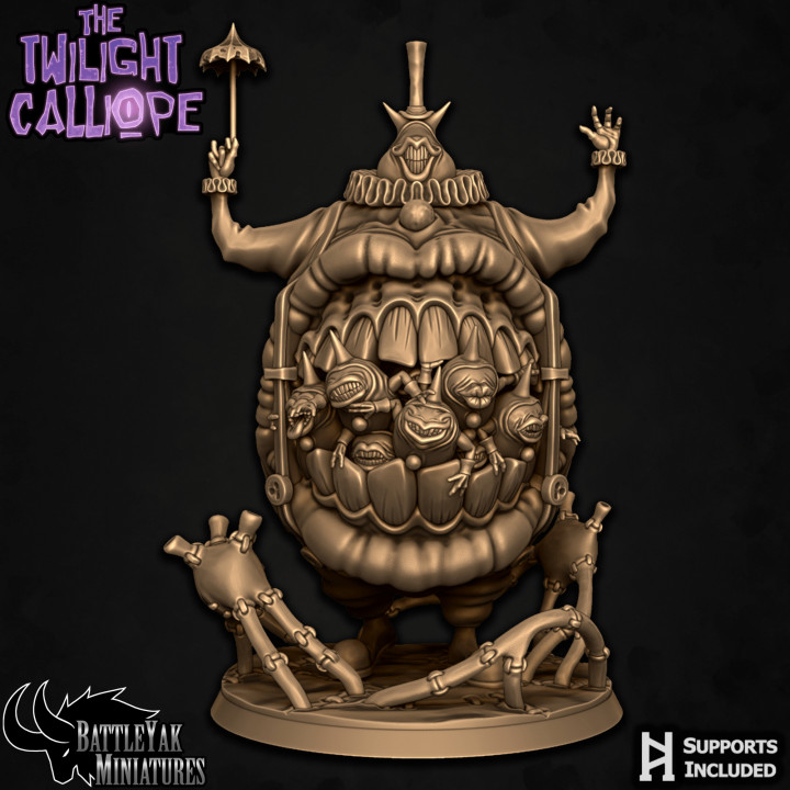 3D Printable Twilight Calliope Character Pack by Battle Yak Miniatures