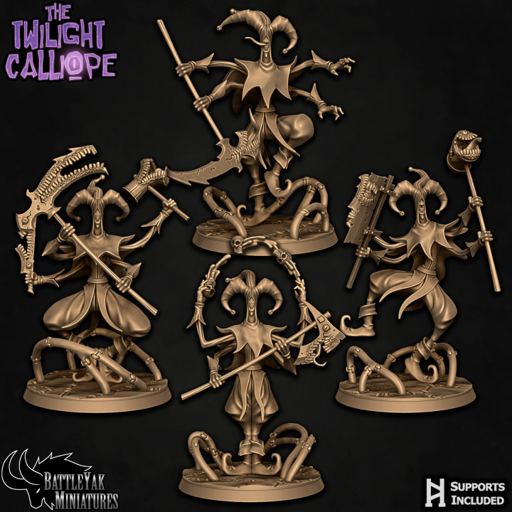 3D Printable Twilight Calliope Character Pack by Battle Yak Miniatures