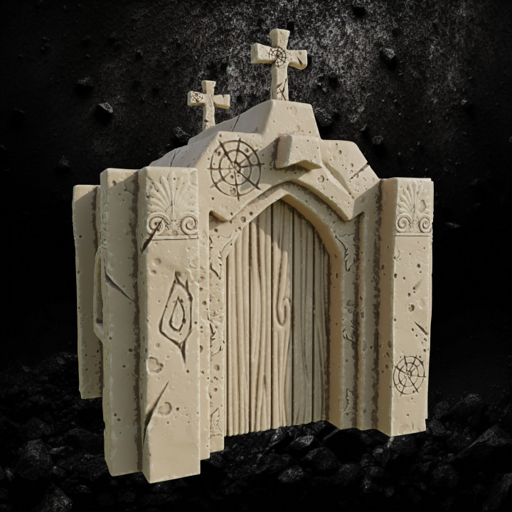 3D Printable Crypt by Galandir's Pit & Cie