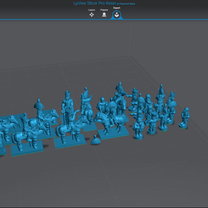 3D Printable 6-15mm Dutch-Belgian HQ/Command Set (1815) NAP-NE-8 by ...