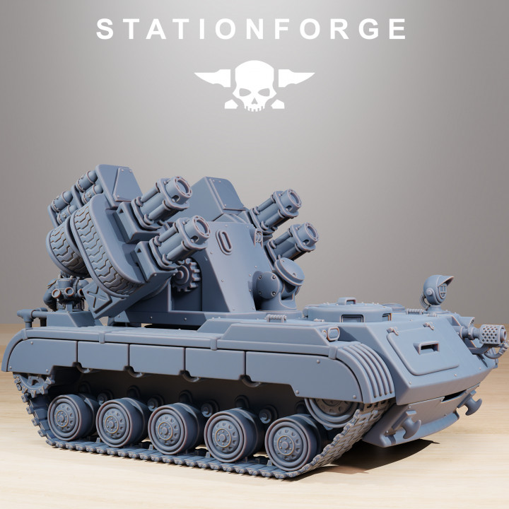3D Printable GrimGuard MA Builder Kit by Station Forge