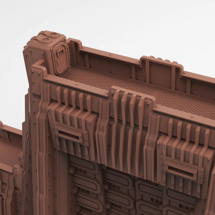 3D Printable Fortified Gatehouse by Tesseract Tomb