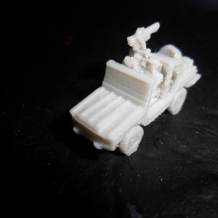3D Printable MG144-G09A VW Type 183 Iltis with MILAN by Aotrs Shipyards