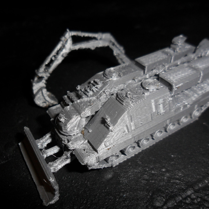 3D Printable MG144-G13 AEV3 Kodiak Armoured Engineering Vehicle by ...