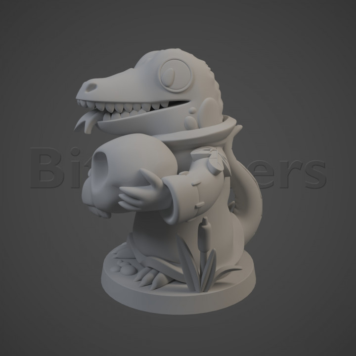 3D Printable Root The Lizard Cult Boardgame Figure by ErmyanArts