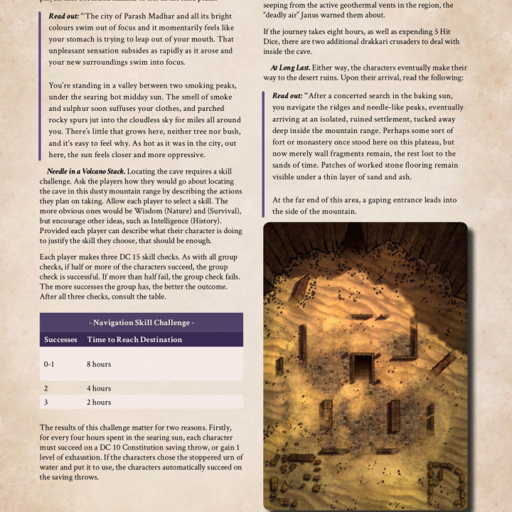 3D Printable The Prison Without Walls - 5e One Shot by Mammoth Factory