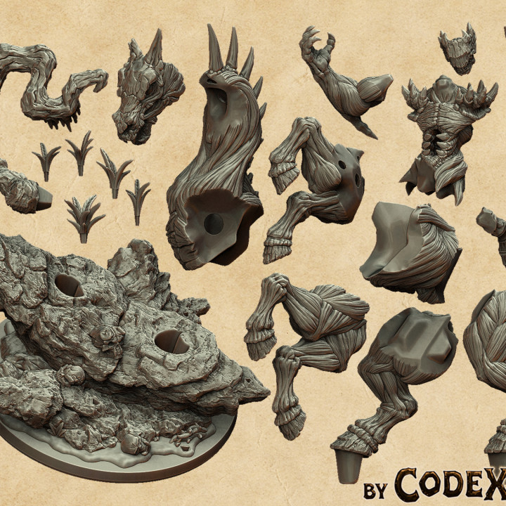 3D Printable Nuckelavee by Codex Universalis