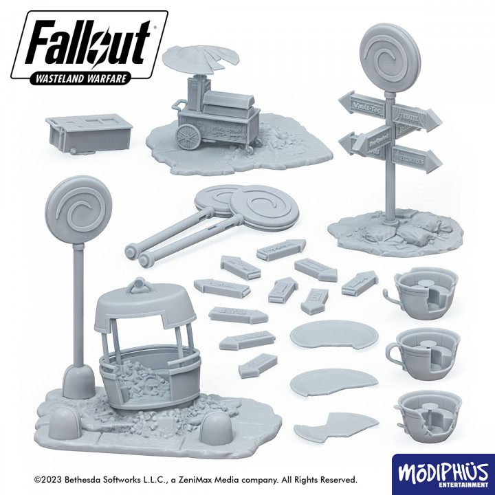 3D Printable Fallout: Wasteland Warfare - Print at Home - Kiddie ...