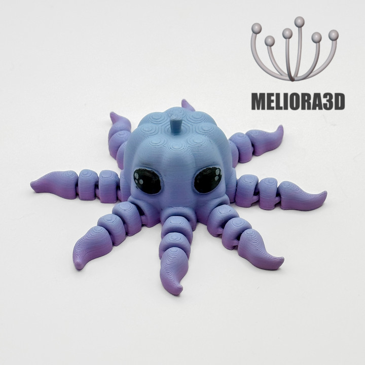 3D Printable M3D - the Pumpkipus by Meliora3D