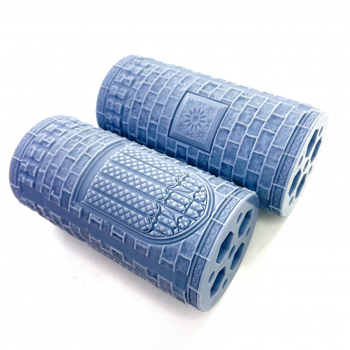 3D Printable Print 'N' Roll: Arcane Institute (Texture Roller and ...