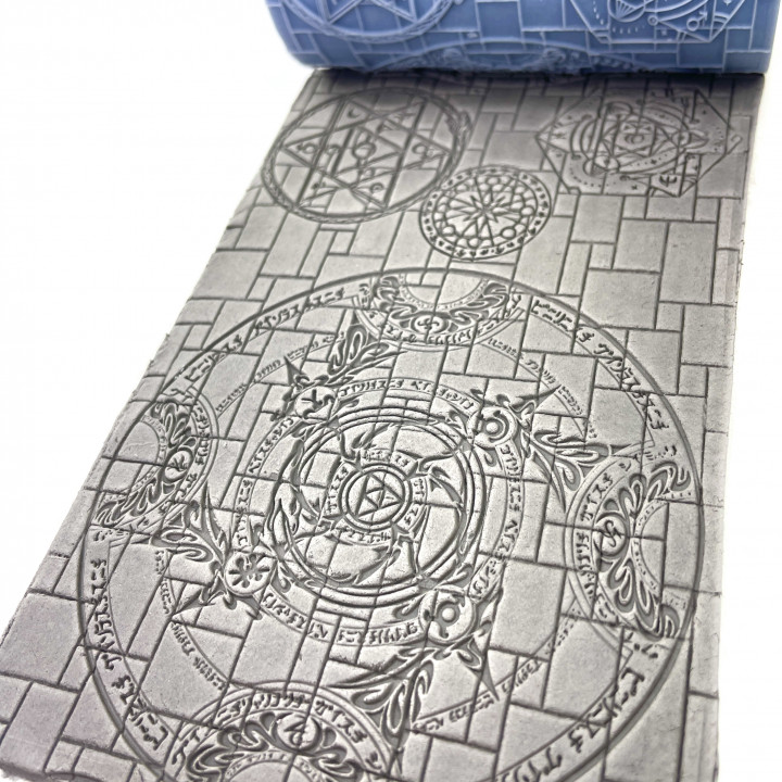 3D Printable Print 'N' Roll: Arcane Institute (Texture Roller and ...