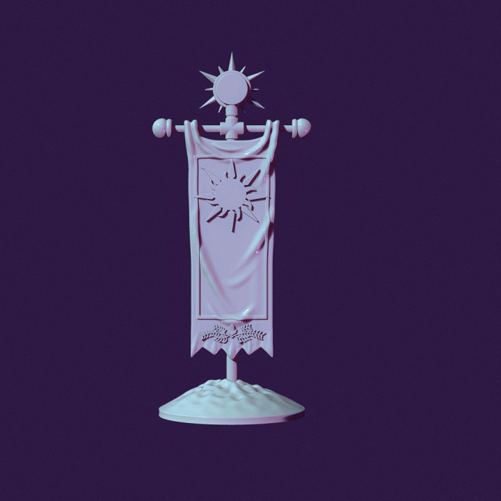 3D Printable board game banner by Viktoriya Kabanova