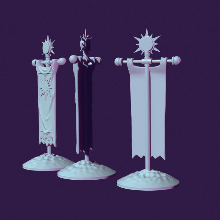 3D Printable board game banner by Viktoriya Kabanova