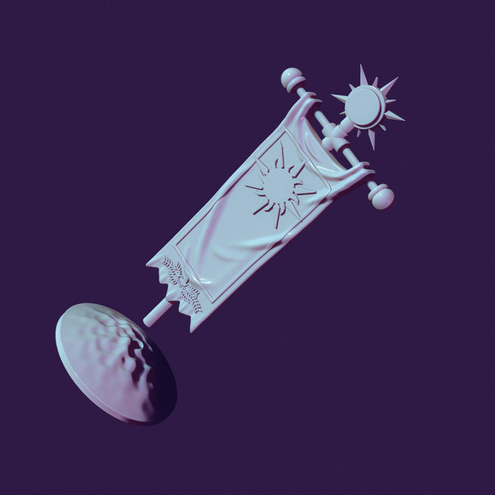 3D Printable board game banner by Viktoriya Kabanova