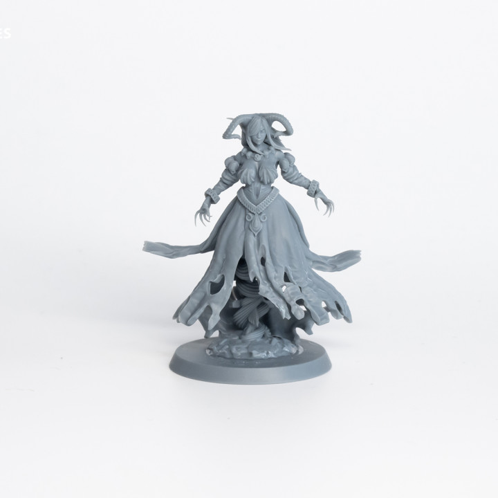 3D Printable Cursed Elf Banshee - Pose 3 + Pinups by PSMiniatures