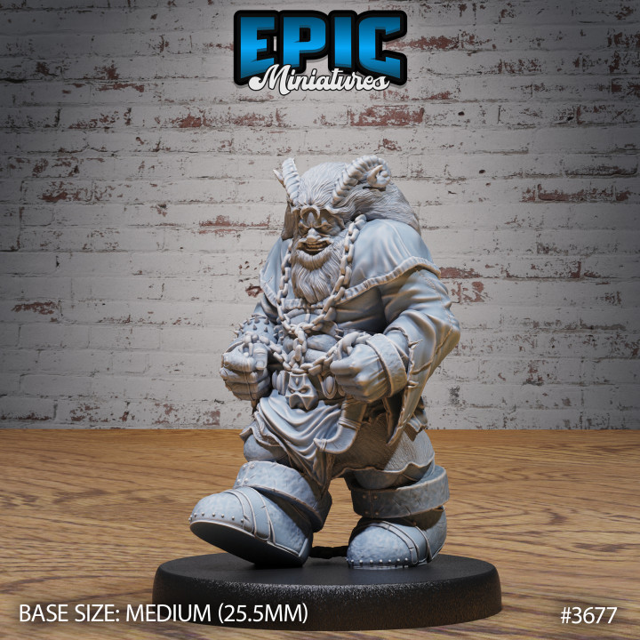 3D Printable Dwarf Tiefling Captured / Evil Bandit / Little Rogue ...