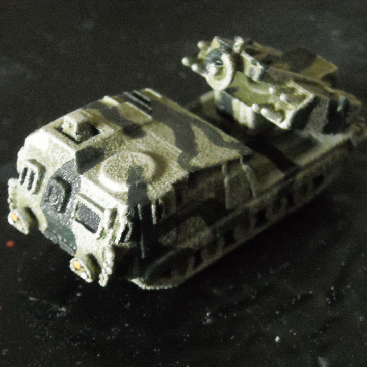 3D Printable MG144-UK01 Tracked Rapier by Aotrs Shipyards