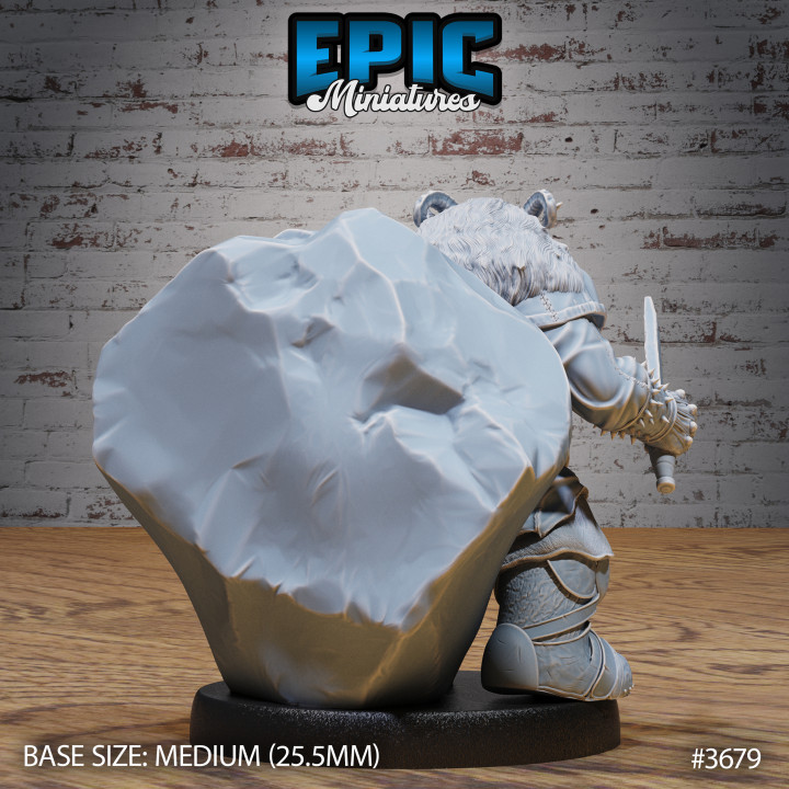 3D Printable Dwarf Tiefling Set / Evil Bandit / Little Rogue Warrior ...