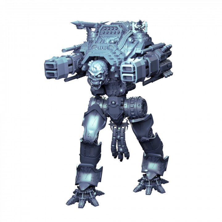 3D Printable Large War Knight With A Selection of Melee and Ranged ...