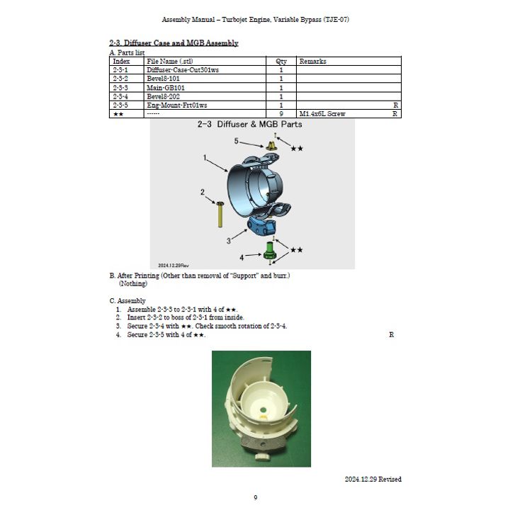 3D Printable Turbo Ramjet Engine, Mach 3+ - Jet Engine (Only) by Motoo ...