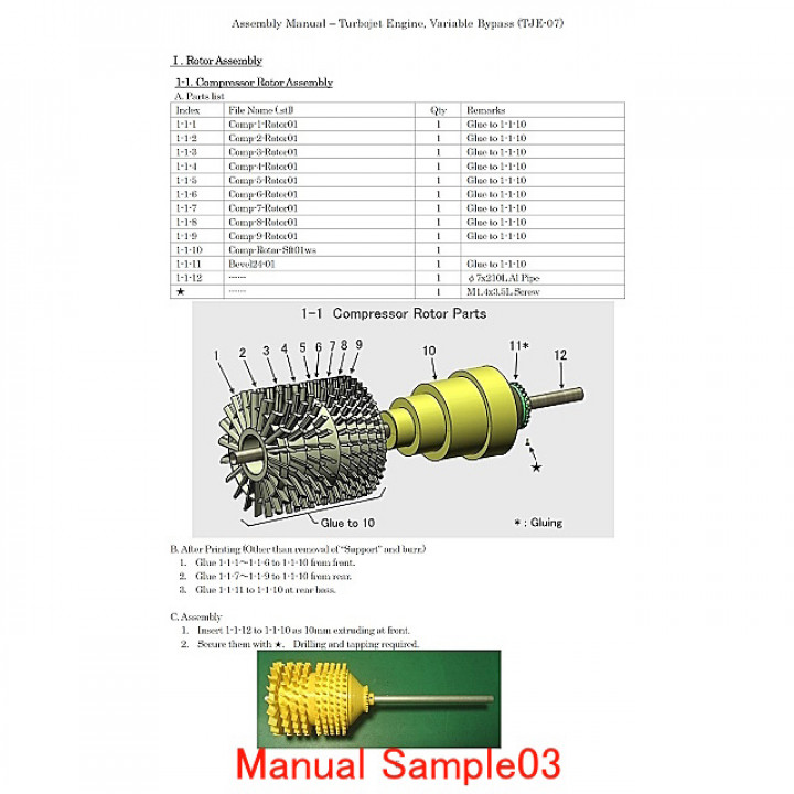 3D Printable Turbo Ramjet Engine, Mach 3+ - Jet Engine (Only) by Motoo ...