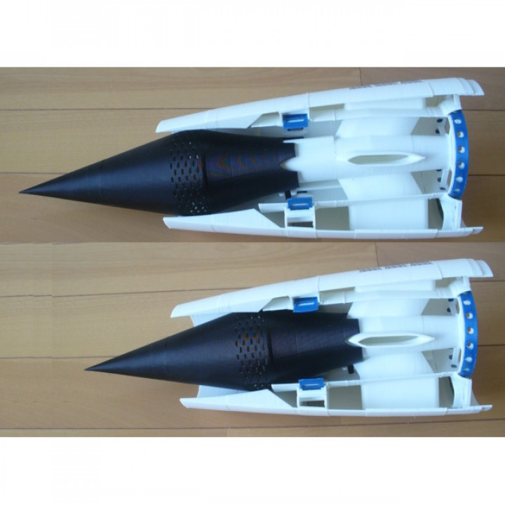 3D Printable Turbo Ramjet Engine, Mach 3+ - Inlet Propulsion System ...